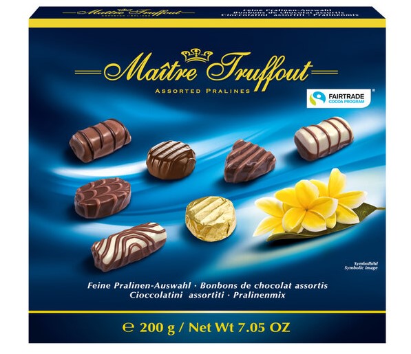 Pralines Gift Box Blue 200g x 15st /3kg – Mirza Company